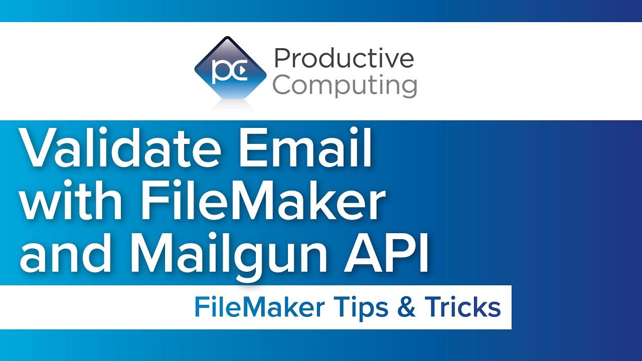 Mastering Email Validation in FileMaker: Creating Custom Functions for ... Mastering Email Validation in FileMaker: Creating Custom Functions for ...